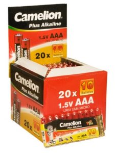 Cello de 10 piles Alcaline Plus AAA LR03