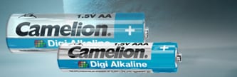 Piles classiques Camelion alcalines et salines AA, AAA, C, D, 3R12, 9V